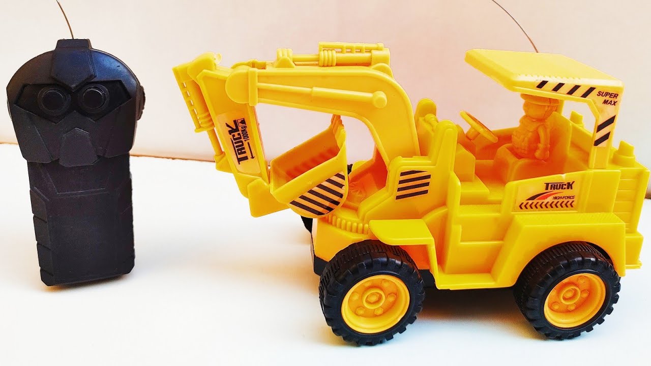 Remote control jcb unboxing & testing Rc Buldozer - YouTube