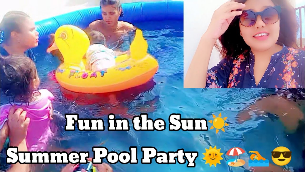 🏊Pool Party Vlog 🎉 |🌞Summers' 24 | Family Time 🏖️ | Enjoy ...