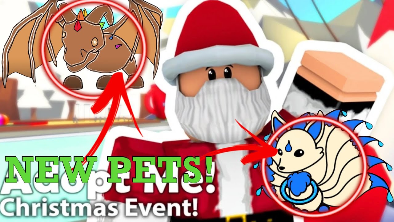 NEW ADOPT ME CHRISTMAS PETS 2020-WINTER UPDATE CHRISTMAS EVENT | ROBLOX ...