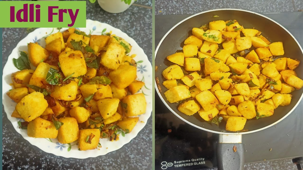 Idli fry l chilli fry idli l Masala idli fry l Fried Masala Idli Recipe ...