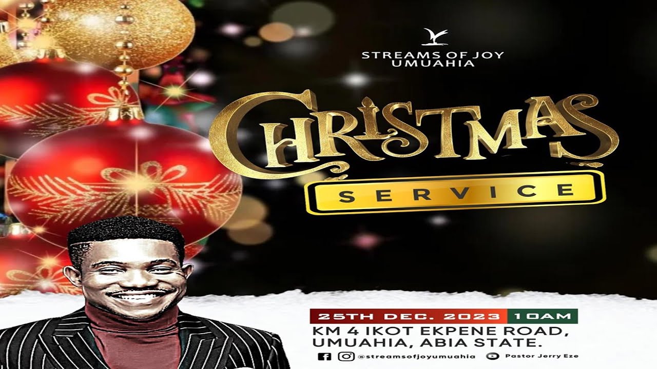 CHRISTMAS SERVICE || 25TH DECEMBER 2023 - YouTube