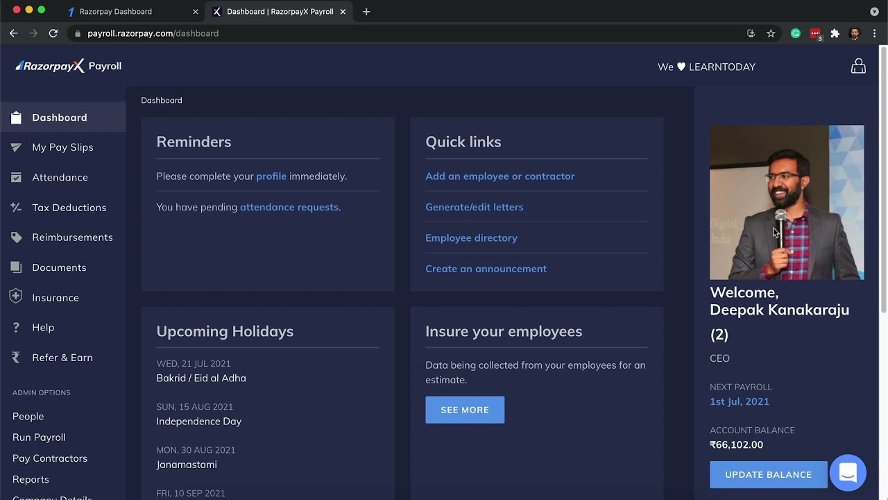Automate Your Payroll with RazorpayX. 1-Click Salary Payouts (with TDS ...