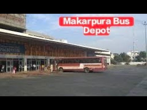 Makarpura vadodara bus depot, vadodara bus station, Gujarat, india ...