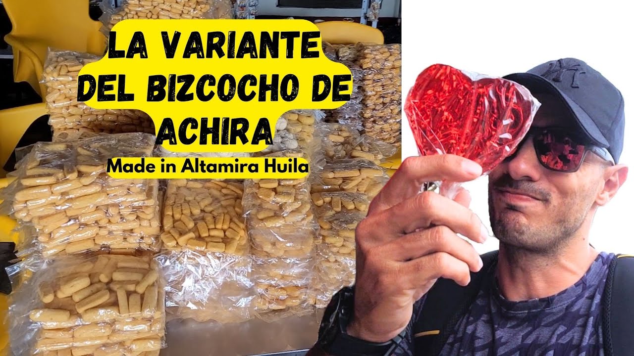 La VARIANTE Alegre y Comercial DEL BIZCOCHO DE ACHIRA... Made in ...