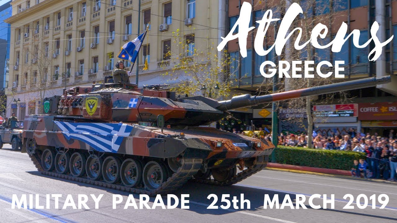 Αθηνα Στρατιωτικη Παρελαση 25ης Μαρτιου 2019 Athens Greece Military ...