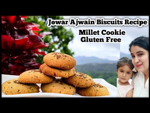 Jowar Ajwain Biscuit | Jowar Cookie | Millet Cookies | Gluten Free ...