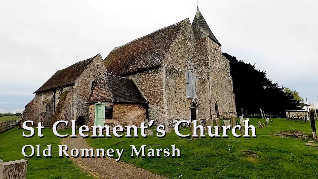 St Clements Church Old Romney Marsh 11th Century "Scarecrow ...