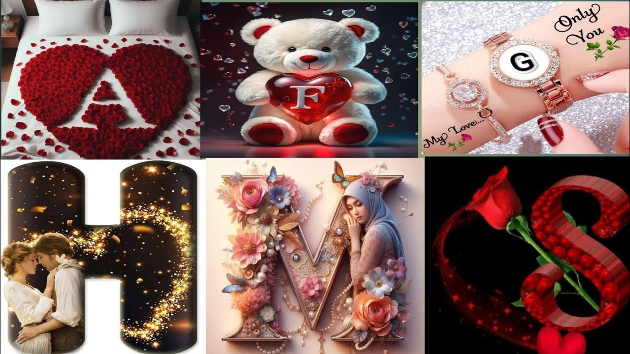 || A To Z Alphabet Dpz|| Beautiful Alphabet Disining whatsaap dpz ...