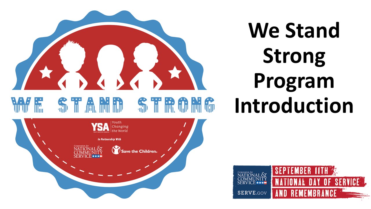 We Stand Strong: Program Introduction - YouTube