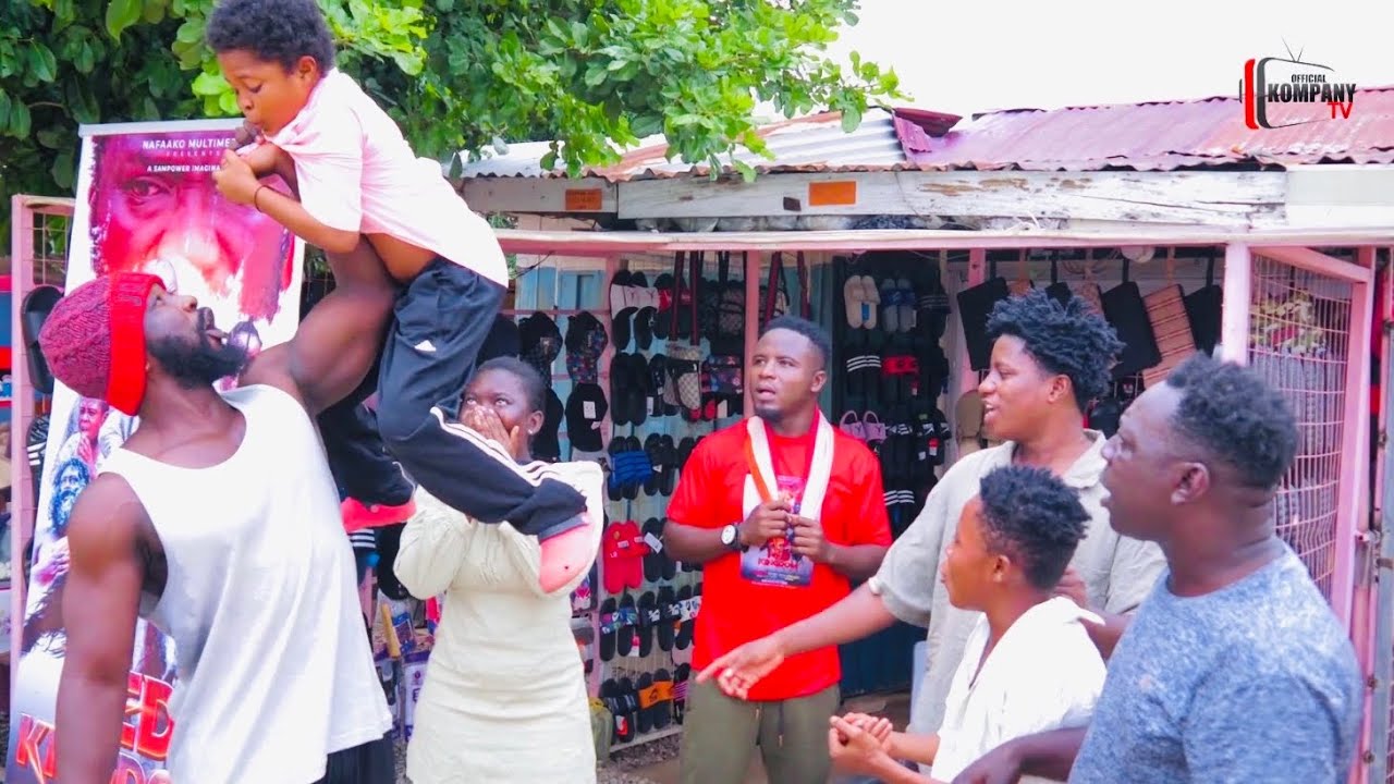 KOMPANY AND ABOSKE BRAGS ON RED KINGDOM MOVIE. OPOKU BILSON, JORDAN ...