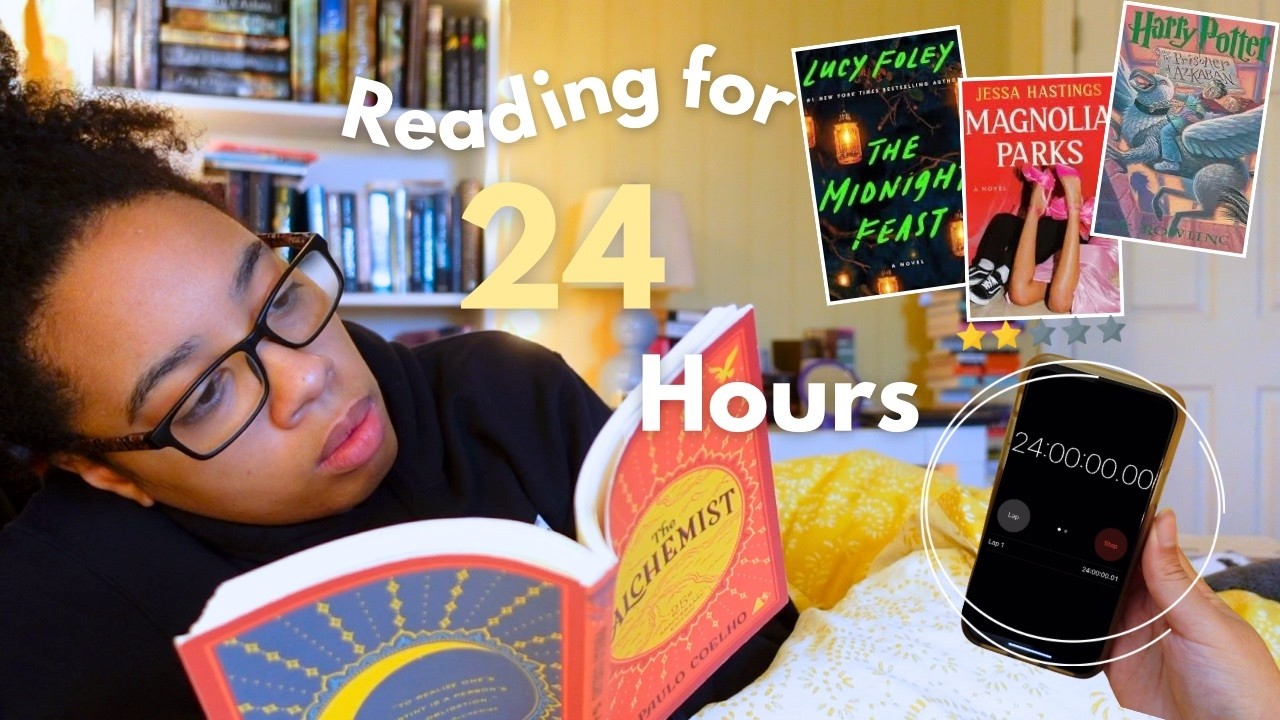 reading for 24 hours - YouTube