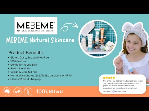 Natural Tween/Teen Australian Made Skincare by MEBEME