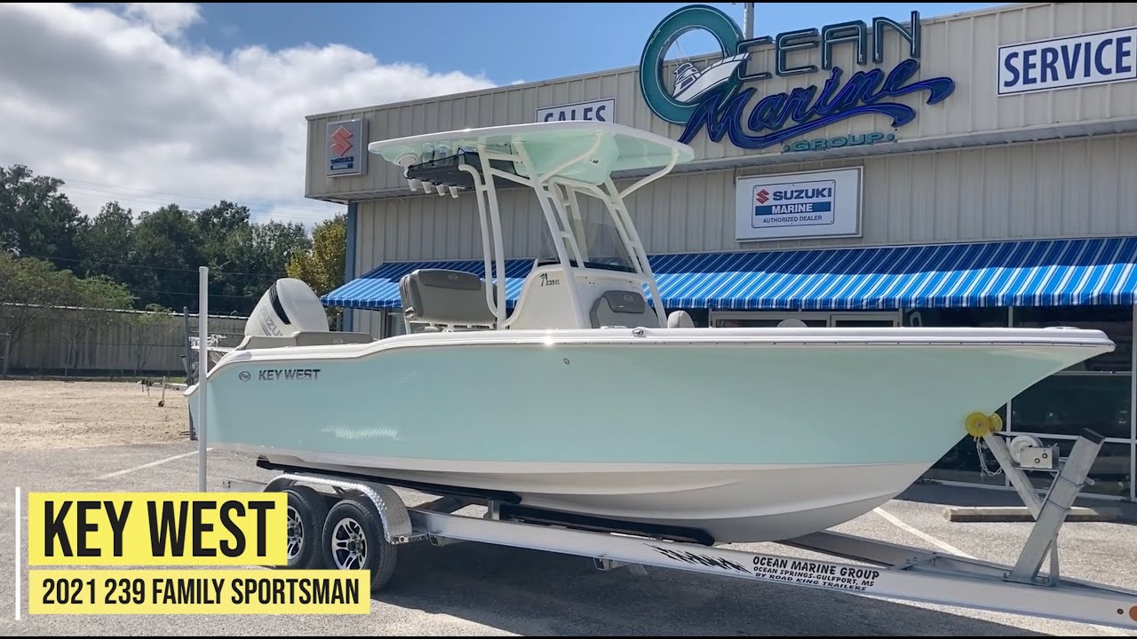 Review of the 2021 Key West 239 Family Sportsman. Feature Loaded ...