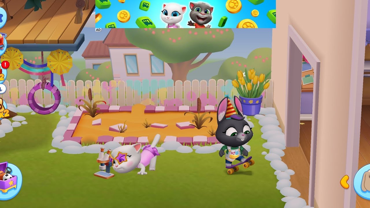 My Talking Tom Tom wants to surprise the new route new games - YouTube