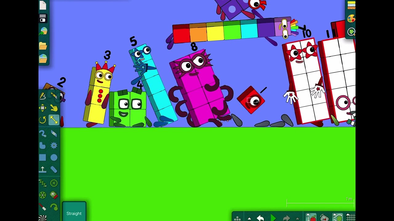 Numberblocks earthquake part2 - YouTube