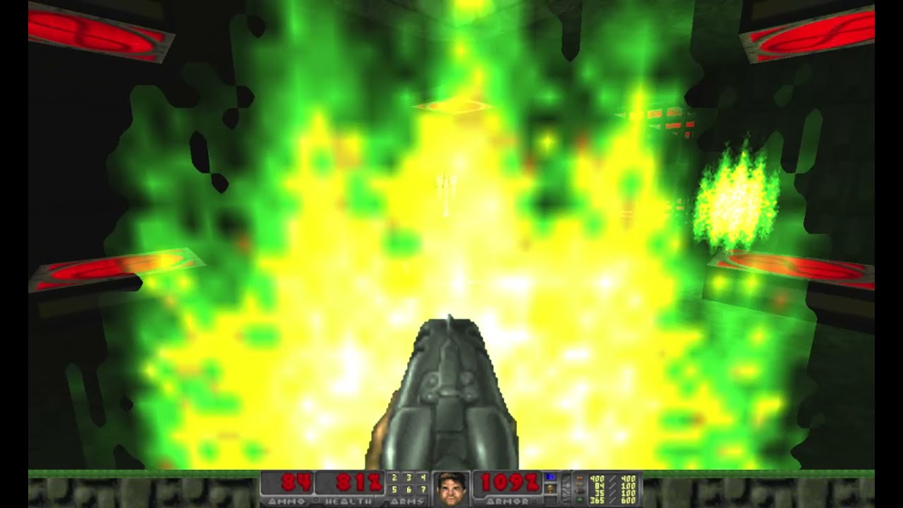 Let's play FreeDOOM: Phase 2 part 11 - Even more improved old levels ...