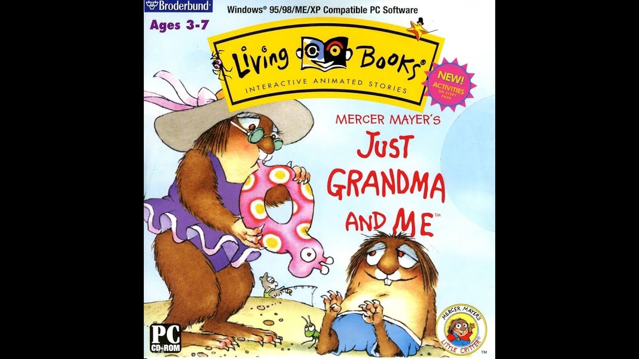 Opening To Just Grandma And Me 1997 PC CD-Rom - YouTube