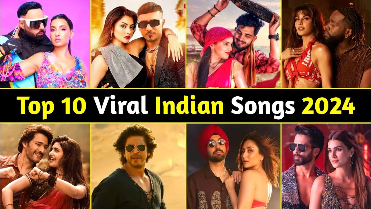 Top 10 Viral Indian Songs 2024 | O Mahi | Akhiyan Gulab | Yimmy Yimmy ...