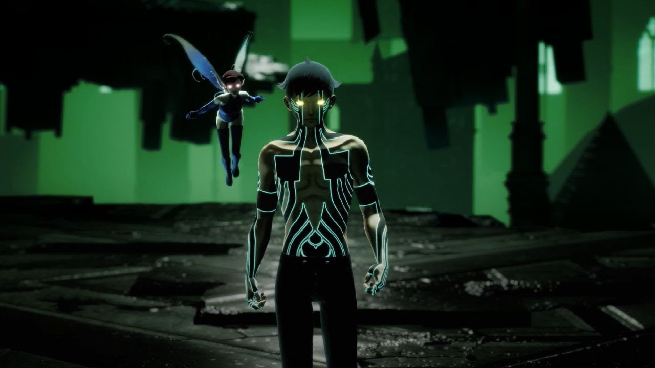 Shin Megami Tensei V: Vengeance | Demi-Fiend Fight (Old) - YouTube