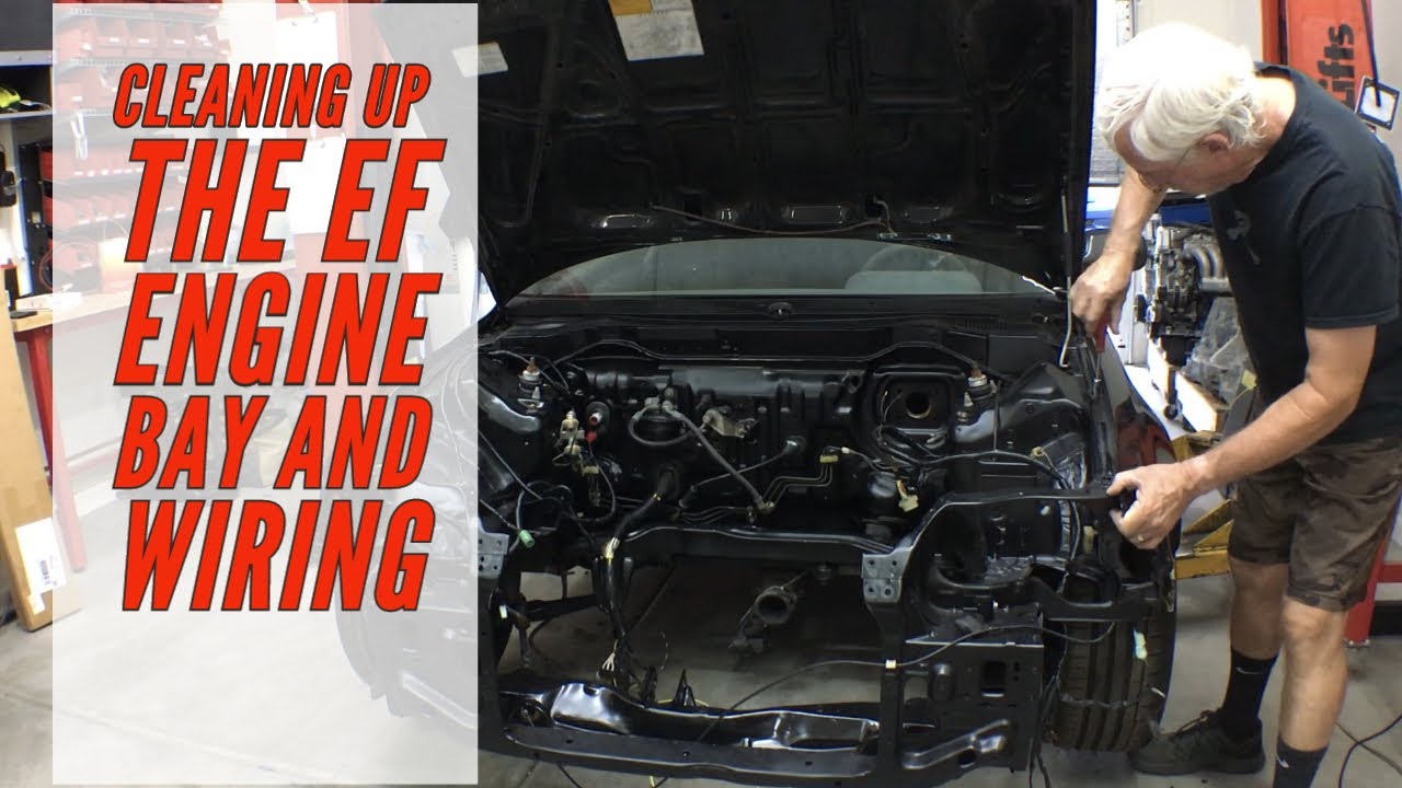 PROJECT BACKMARKER- Finishing up the Engine Bay Color Change and Wiring ...