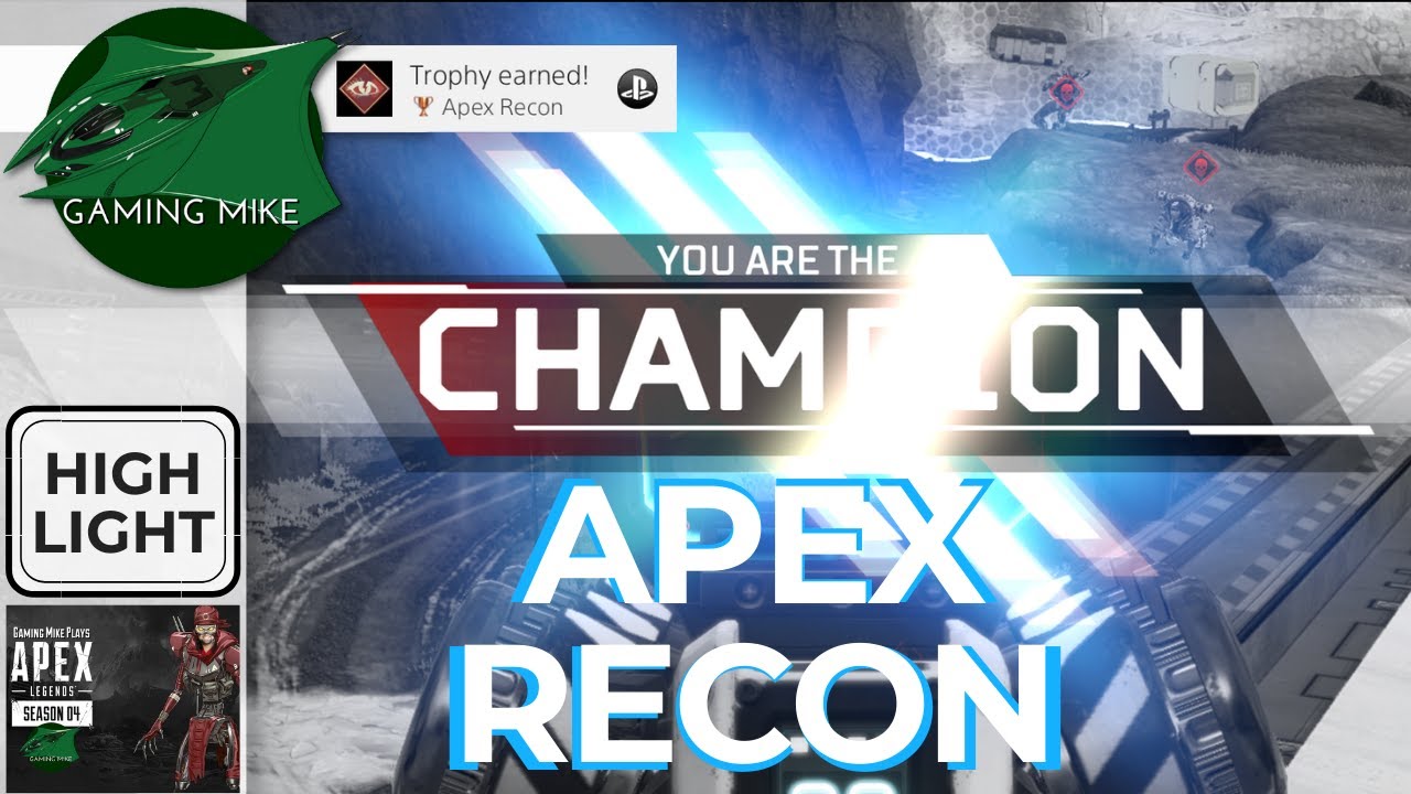 HIGHLIGHT | Apex Recon Trophy [Bloodhound] | Apex Legends Season 4 ...