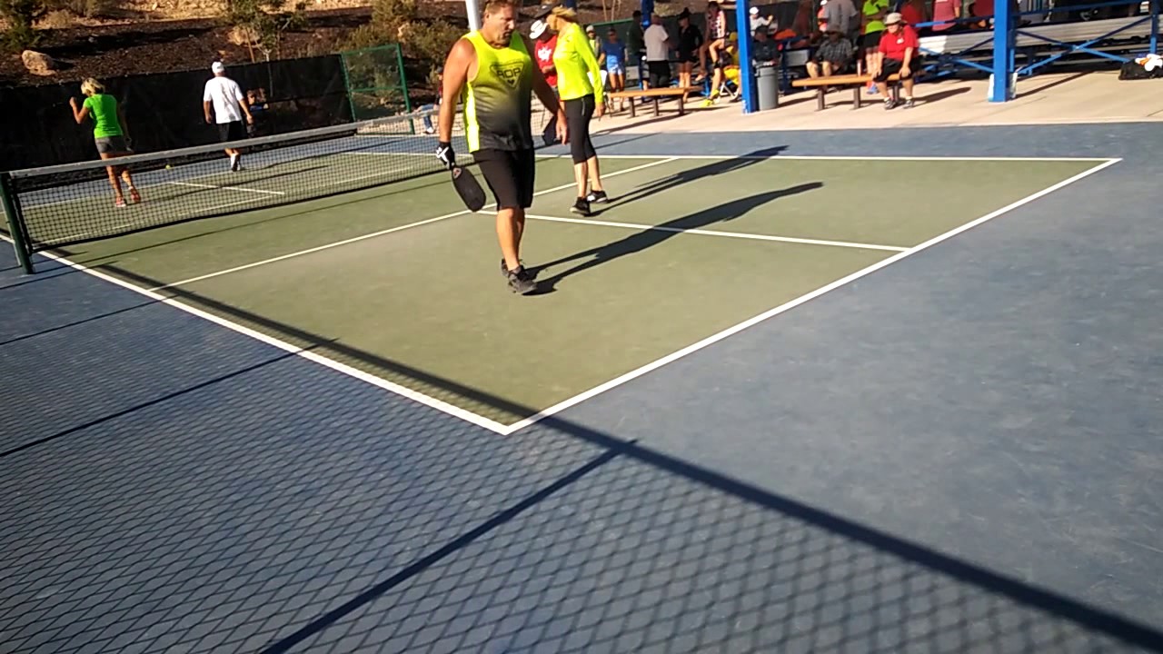 Dhp pickleball-West Regionals MXD 5.0 50+ Steve Cole & Stacy Downey vs ...
