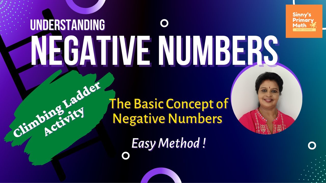 The Basic Concept of Negative Numbers | Sinny’s Primary Math | # ...