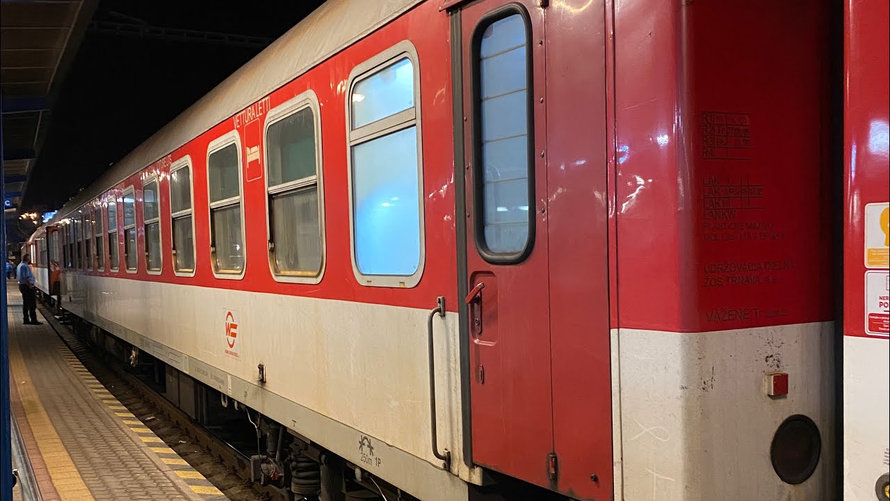 Single sleeper ZSSK Košice - Bratislava I Lůžkový vůz I Night train ...
