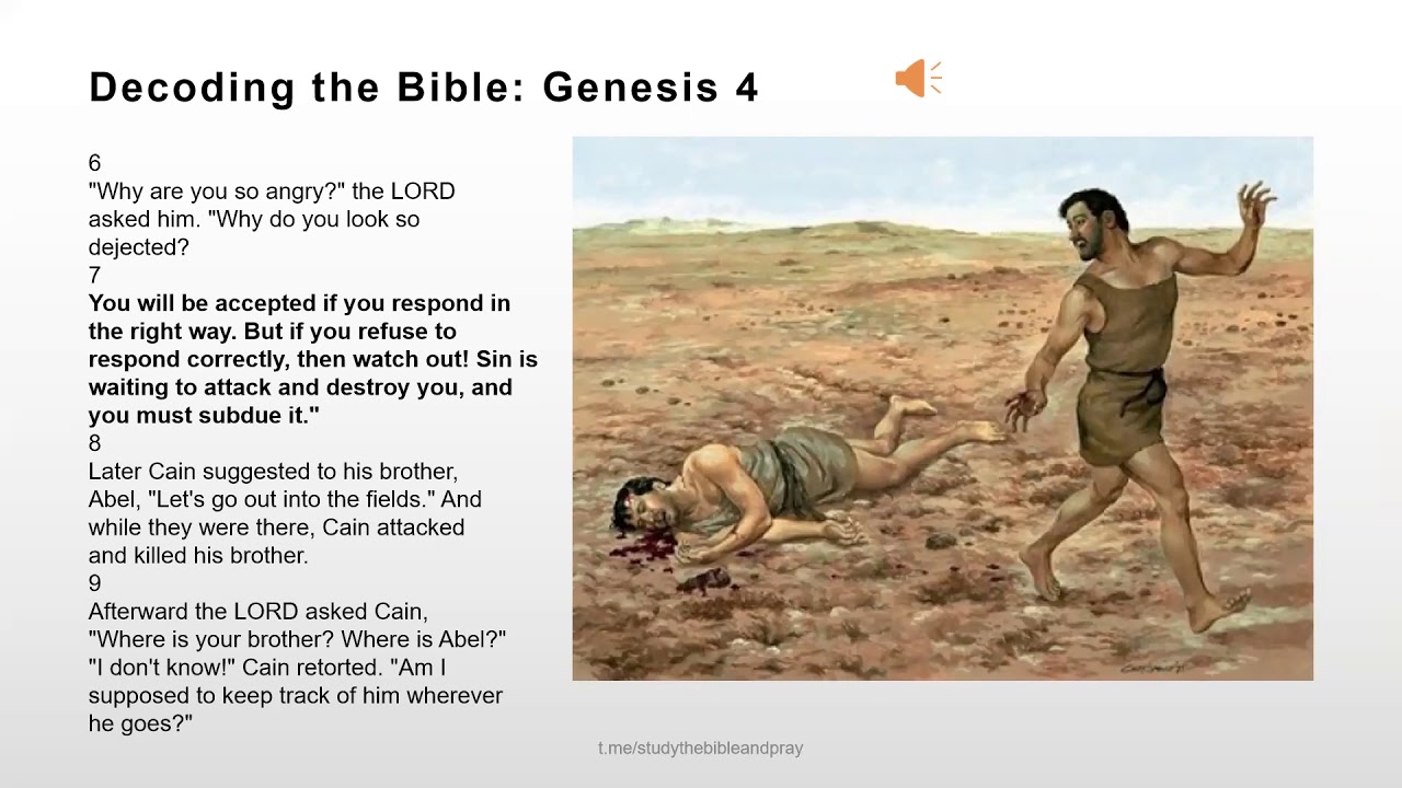 Genesis 4 Bible Study Online Course - YouTube