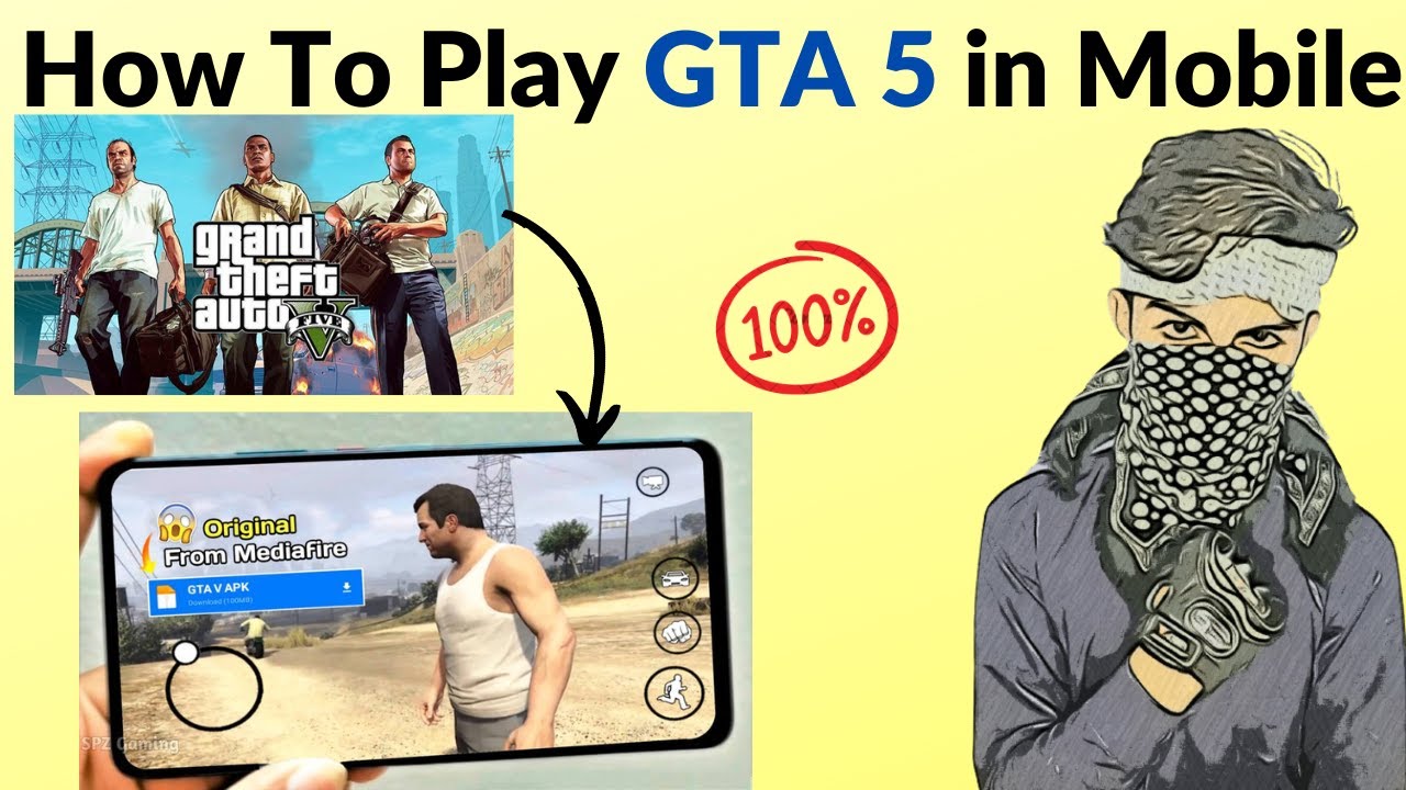 How To Play GTA 5 on Any Android Smartphone! | TECHNICAL SAHIL | - YouTube