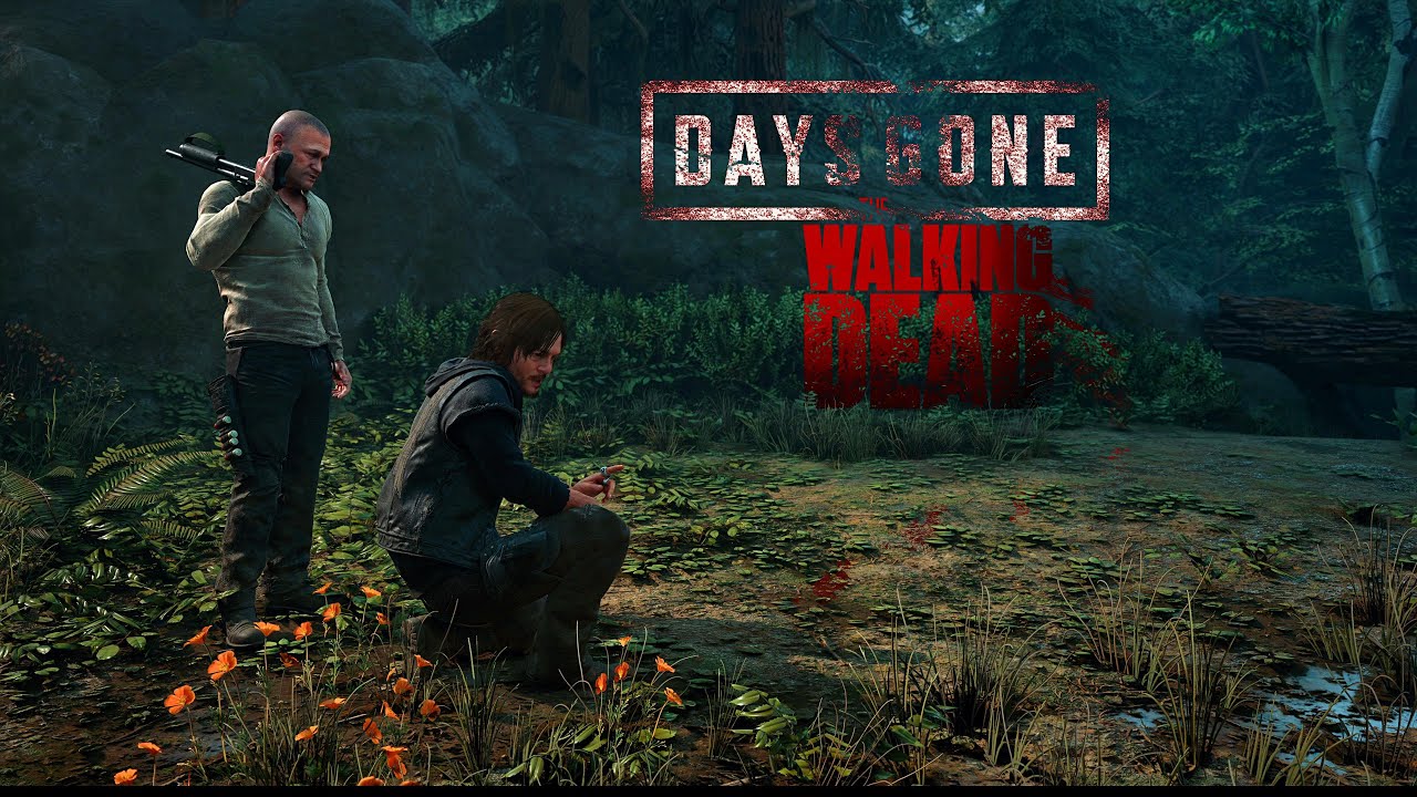 Days Gone - The Walking Dead Daryl & Merle Dixon chasing Leon Gameplay ...