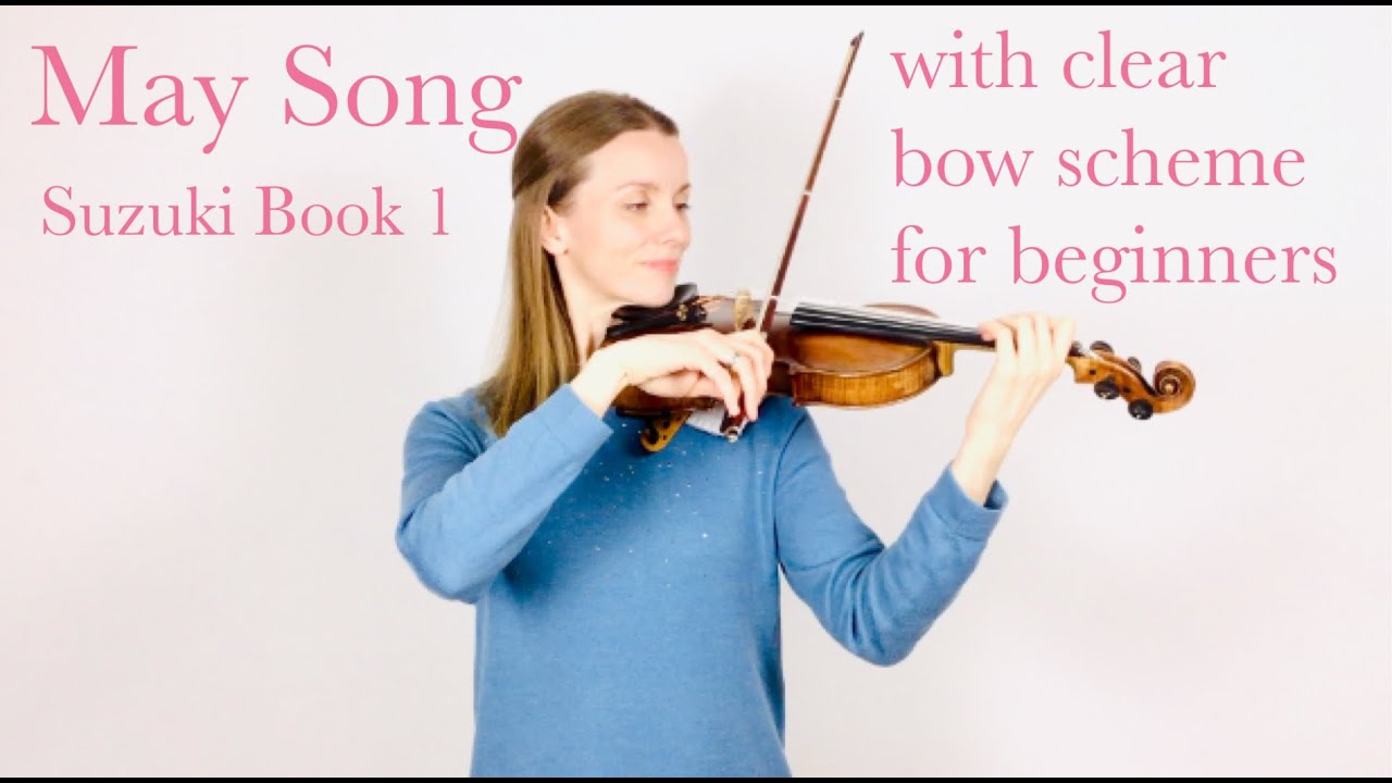 May Song - Suzuki Book 1 - in performance tempo! - YouTube