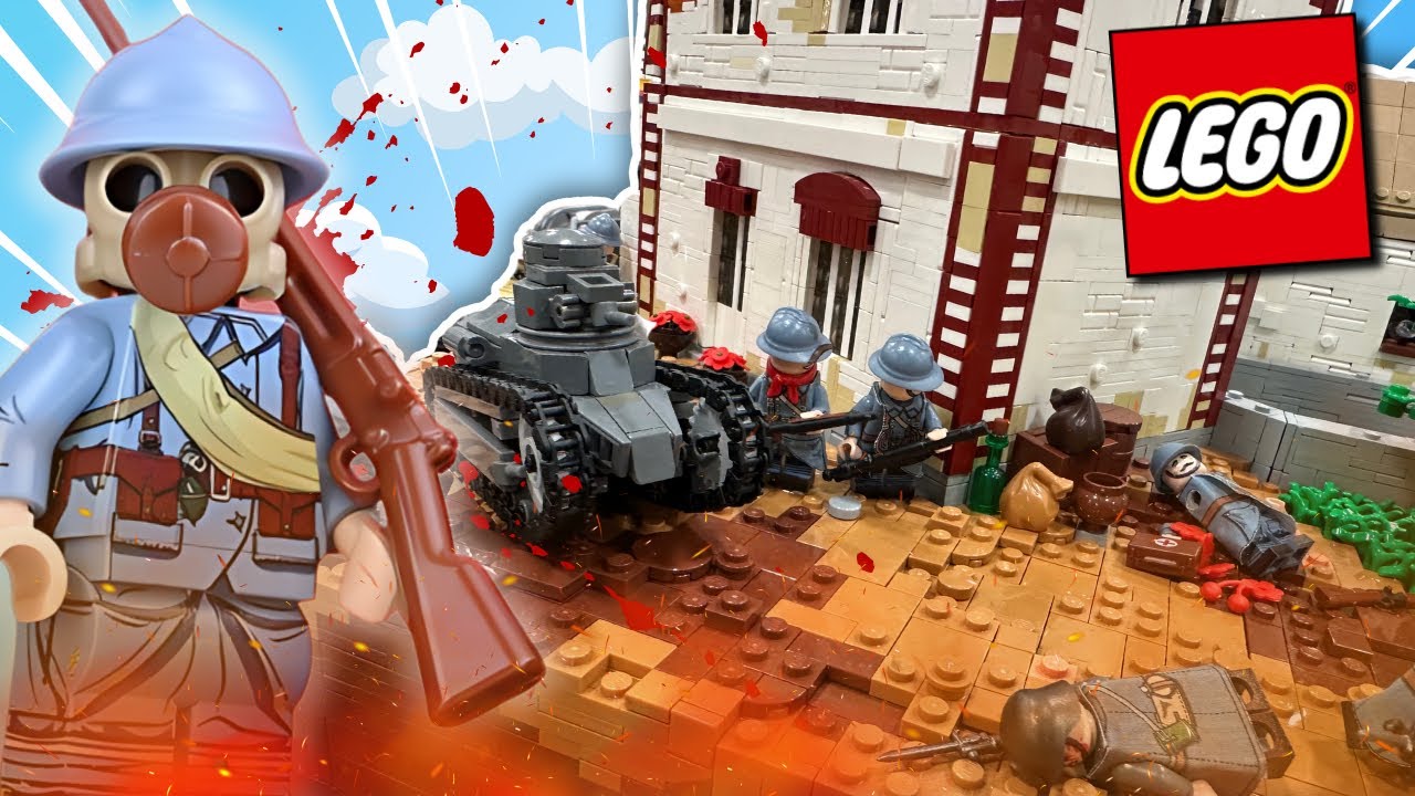 LEGO Battle Of Soisson || LEGO WW1 MOC || Brickfair VA 2024 - YouTube