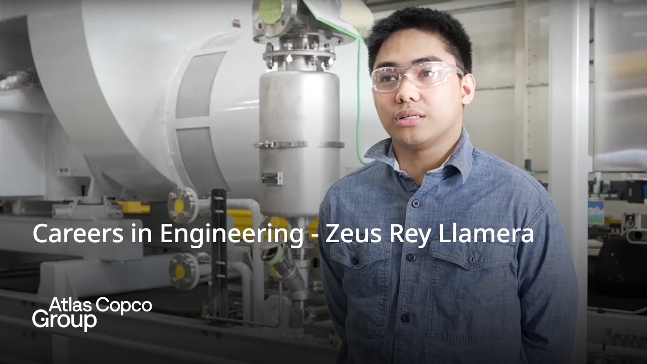 Careers in Engineering – Zeus Rey Llamera | Atlas Copco Group North ...