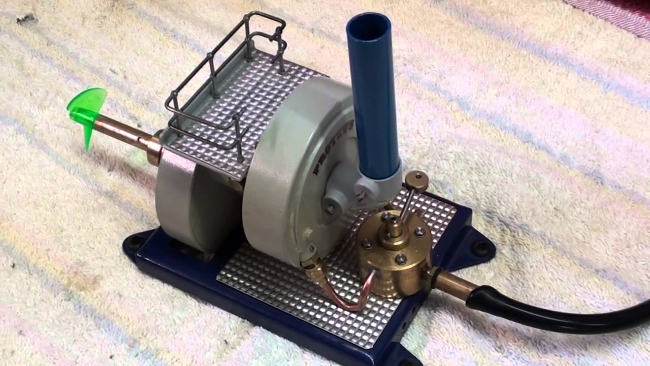 Proteus Steam Turbine on Air - YouTube