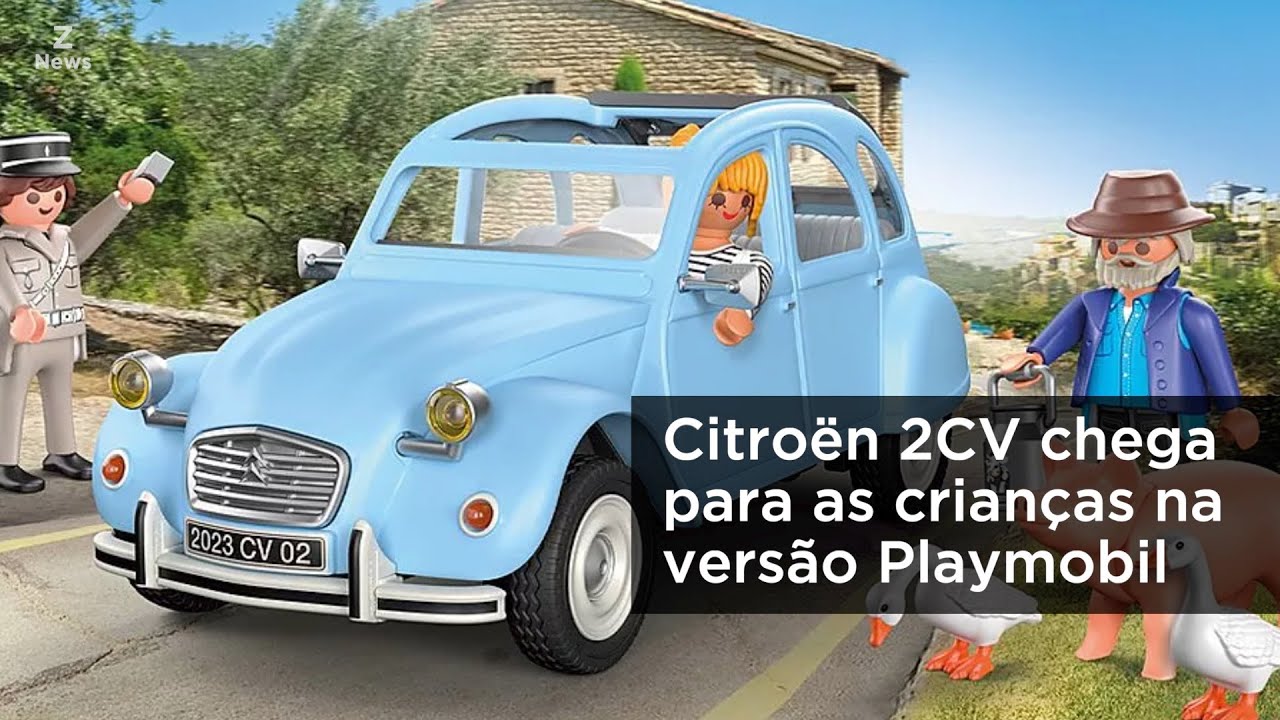 Citroën 2CV chega para as crianças na versão Playmobil - YouTube