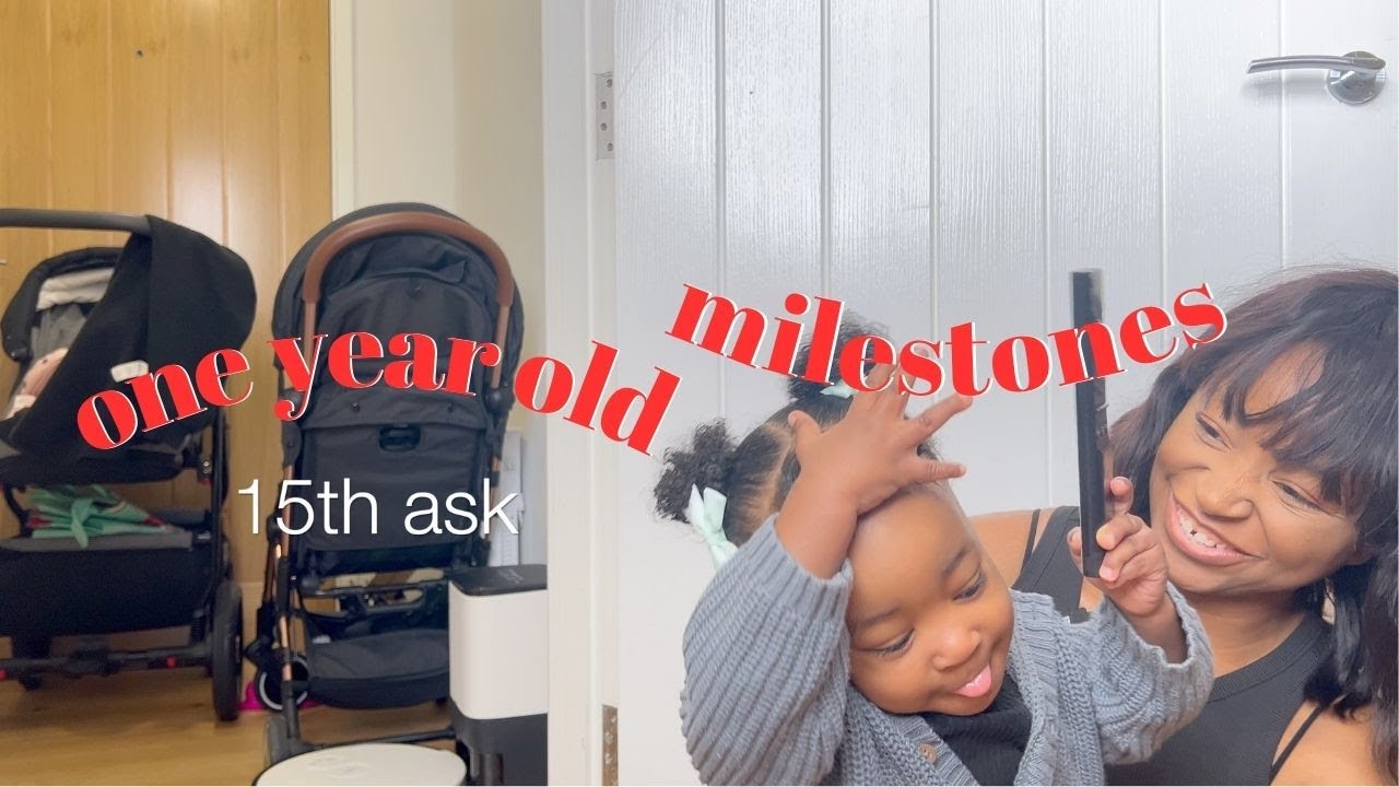 18 INSTRUCTIONS for a 1 year old! One Year Old Milestones | Adun Anani ...