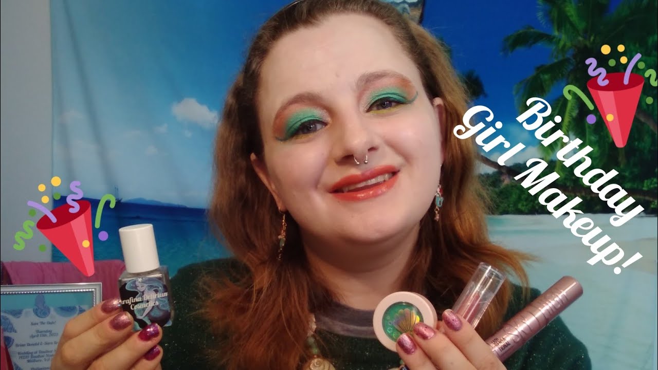 Birthday Girl Makeup! GRWM Tutorial Using: ColourPop, ELF, LA Girl, OPI ...