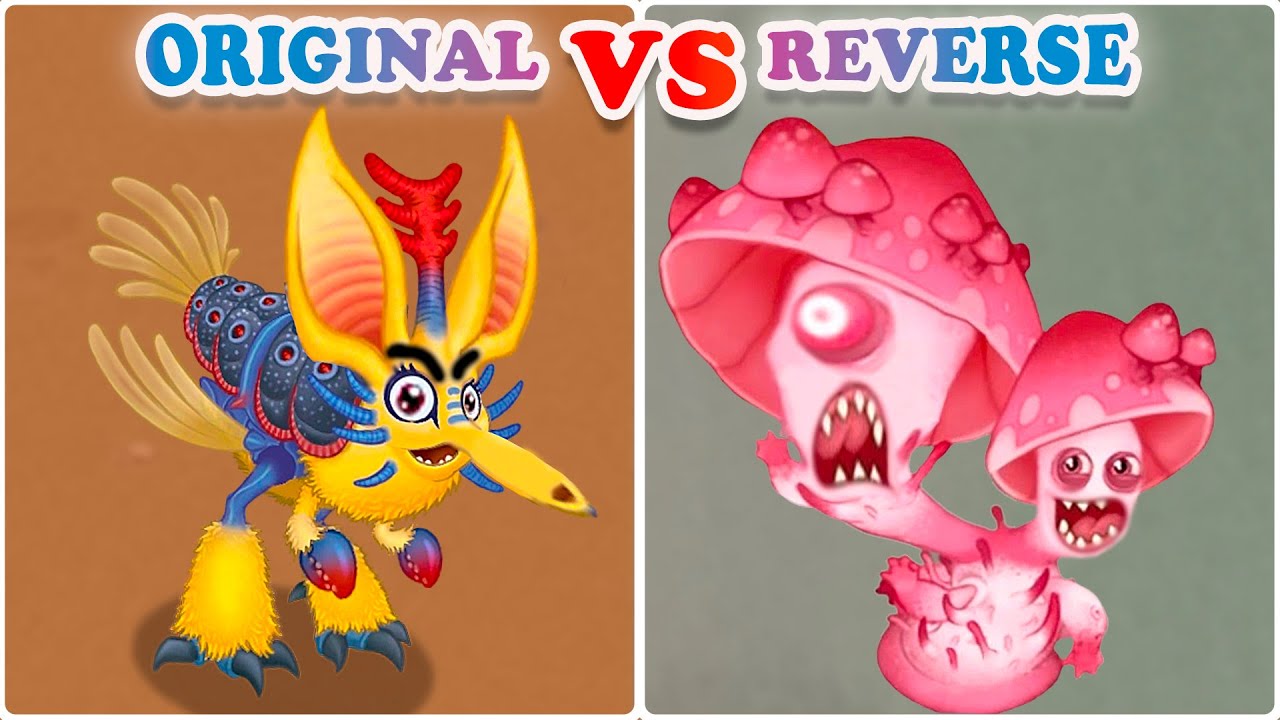 Epic Krillby and Rare Cantorell – Original VS Reverse (My Singing ...