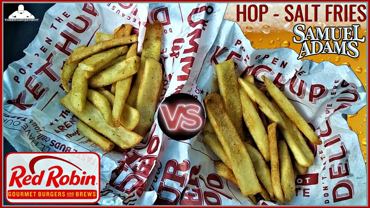 Red Robin® | Hop - Salt Fries Review! | Better then the Original? 🍺🍟 ...