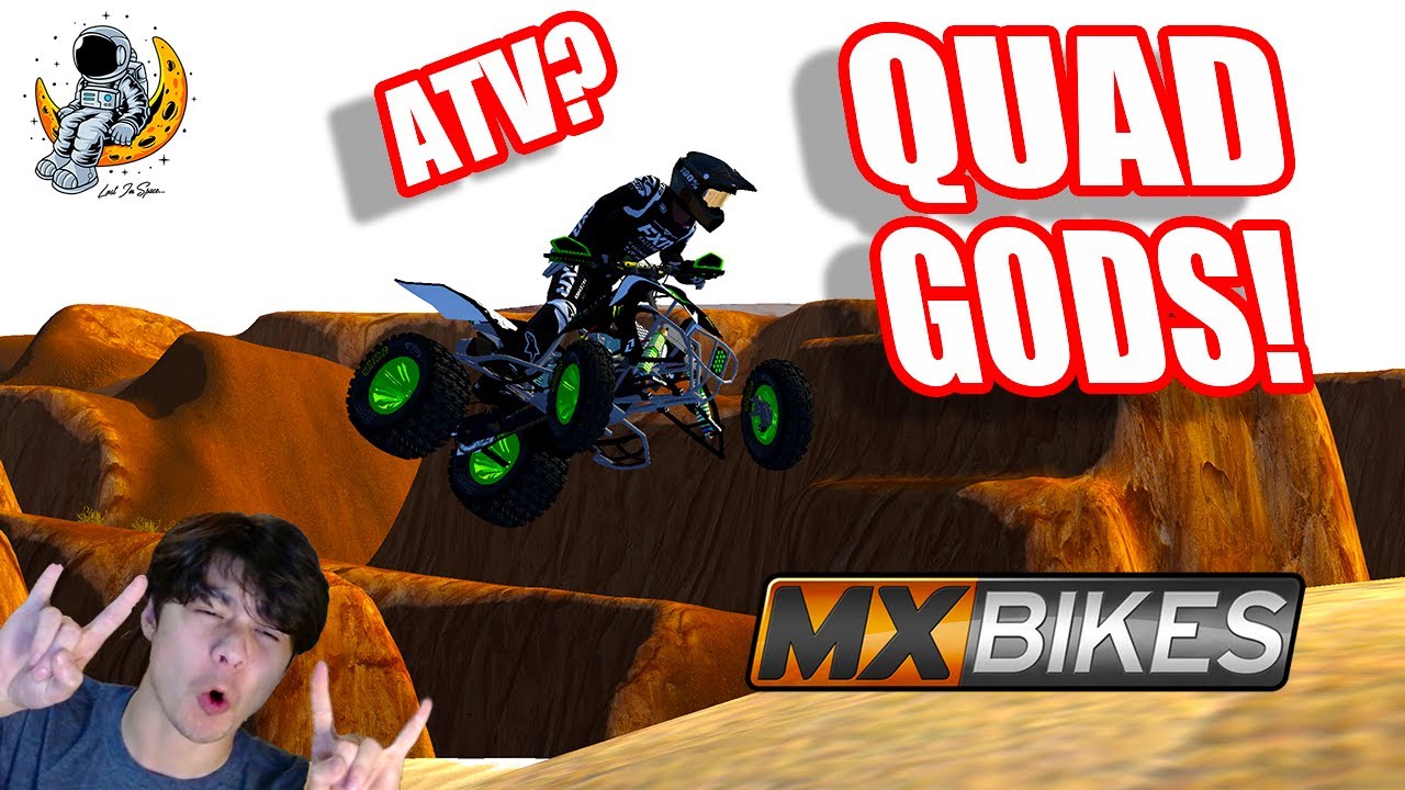 WE HIT HUGE TRANSFERS ON QUADS IN MX BIKES.... - YouTube