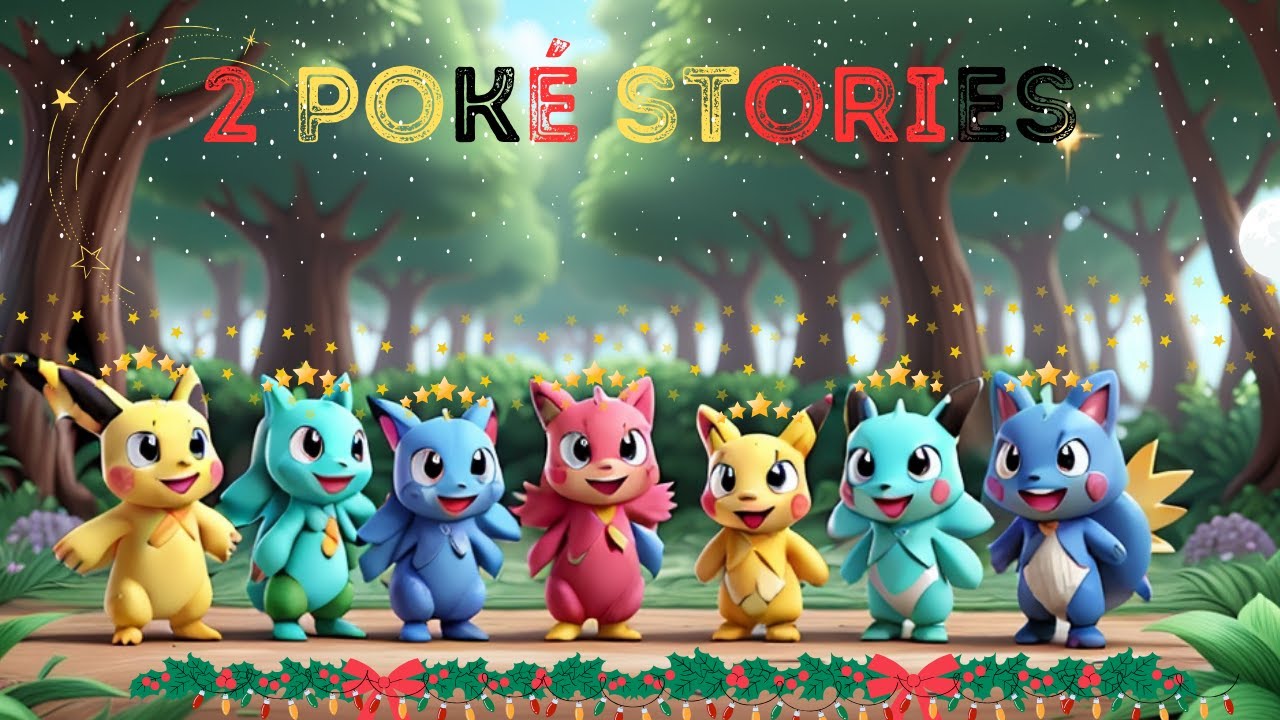 2 Stories🌟 Pokémon's⚡️Pokemon Kids StoryColorful Sky Adventure 🌈A ...