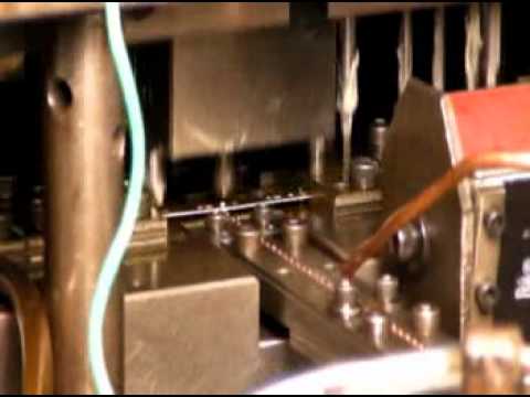 Deringer-Ney: In-die staking of electrical contact rivets. - YouTube