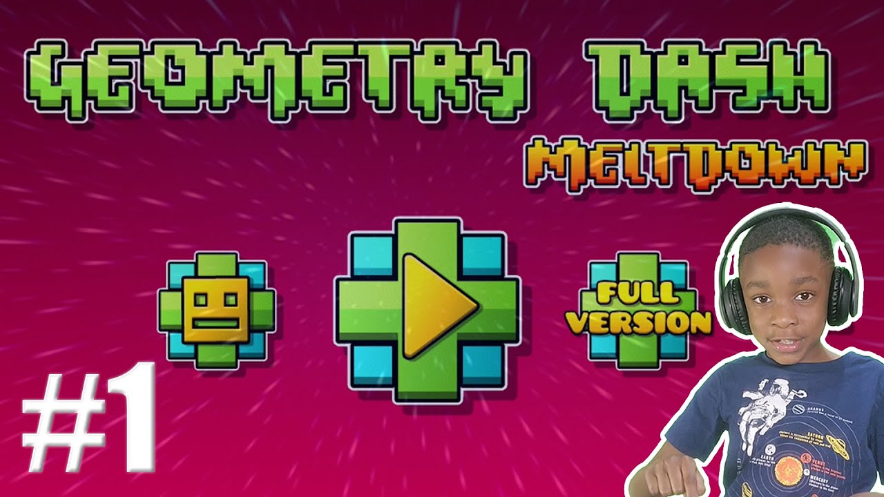 Geometry Dash Meltdown Gameplay - YouTube