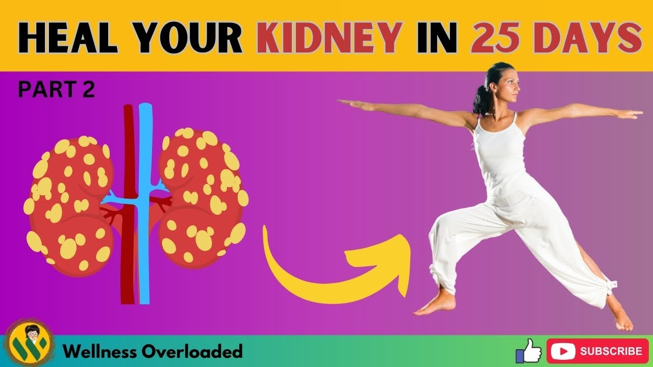 Top 5 Super Exercises to Heal Your KIDNEY Health in 25 Days - YouTube