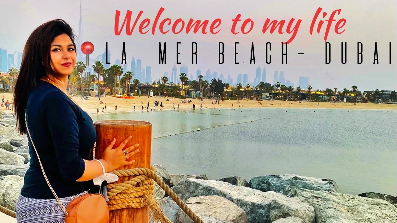 La Mer Beach- Dubai/ Beach/ Laguna Water Park /Fun - YouTube