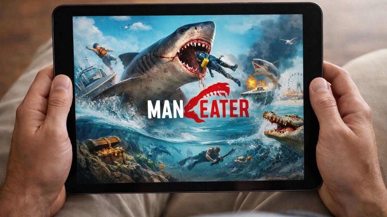 Maneater Mobile Gameplay Walkthrough Part 1 (iOS, Android) - YouTube