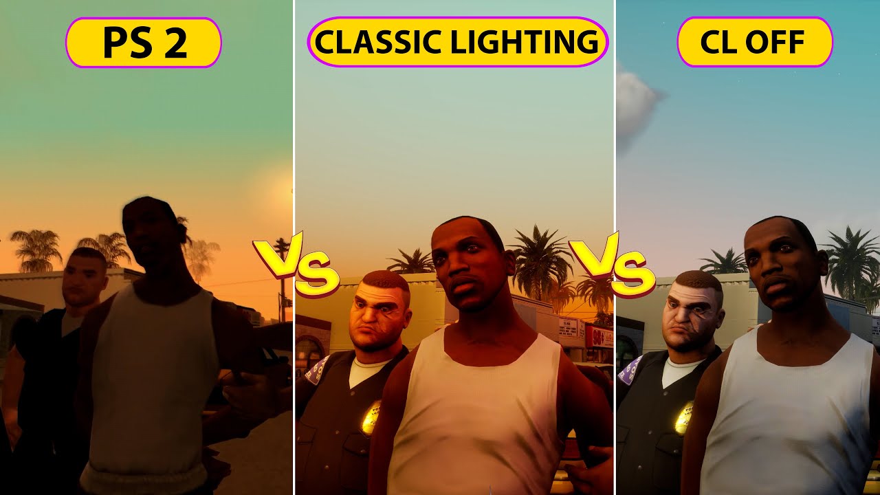 Classic Light Update Restore the Original GTA San Andreas Feel? PS2 ...