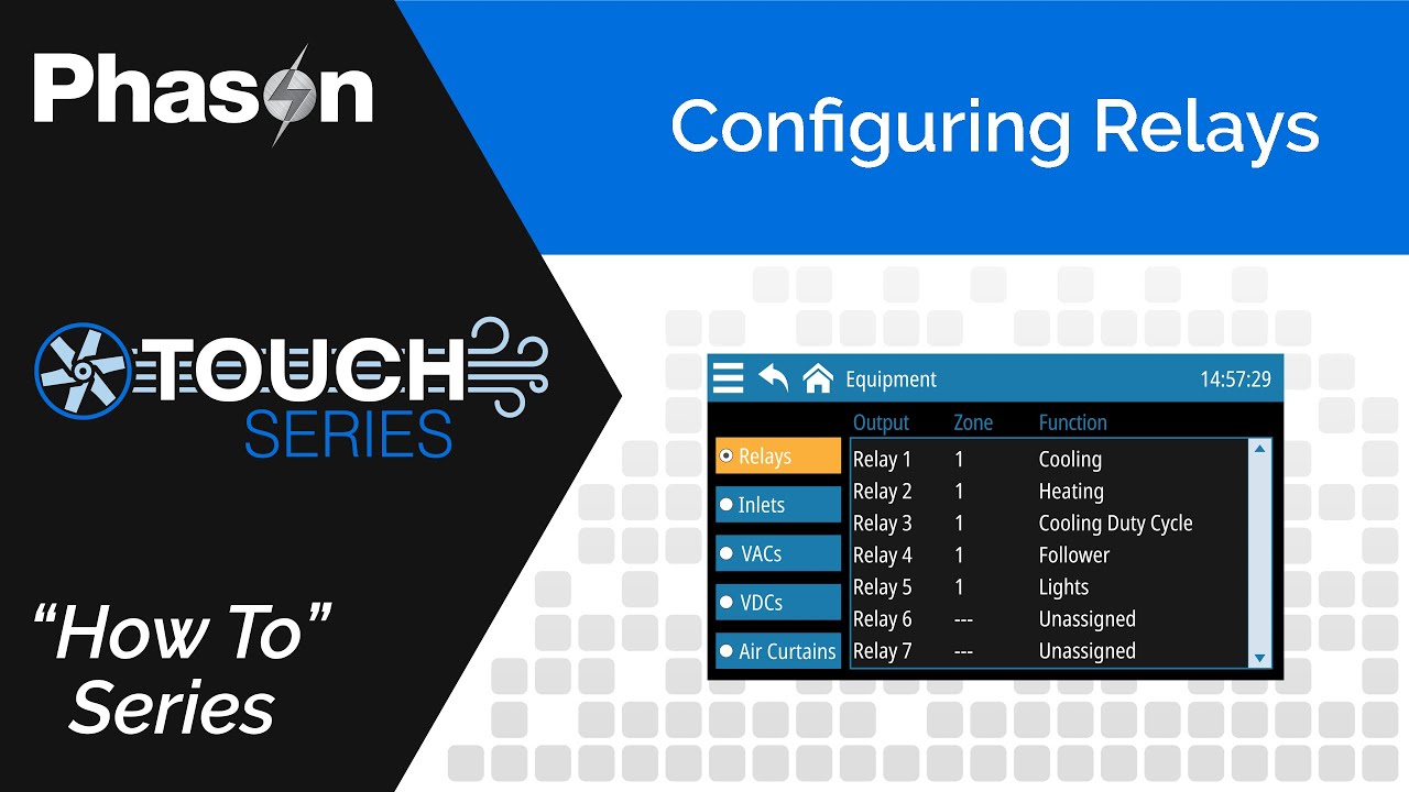 How to Configure Relays on Phason Touch Series | Plus-Touch & Supra ...