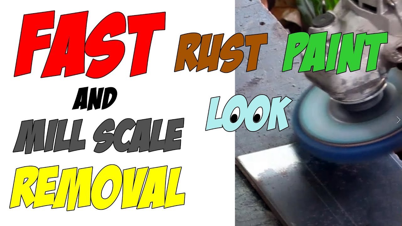 MHW - Fast Rust Paint and Mill Scale Removal - YouTube